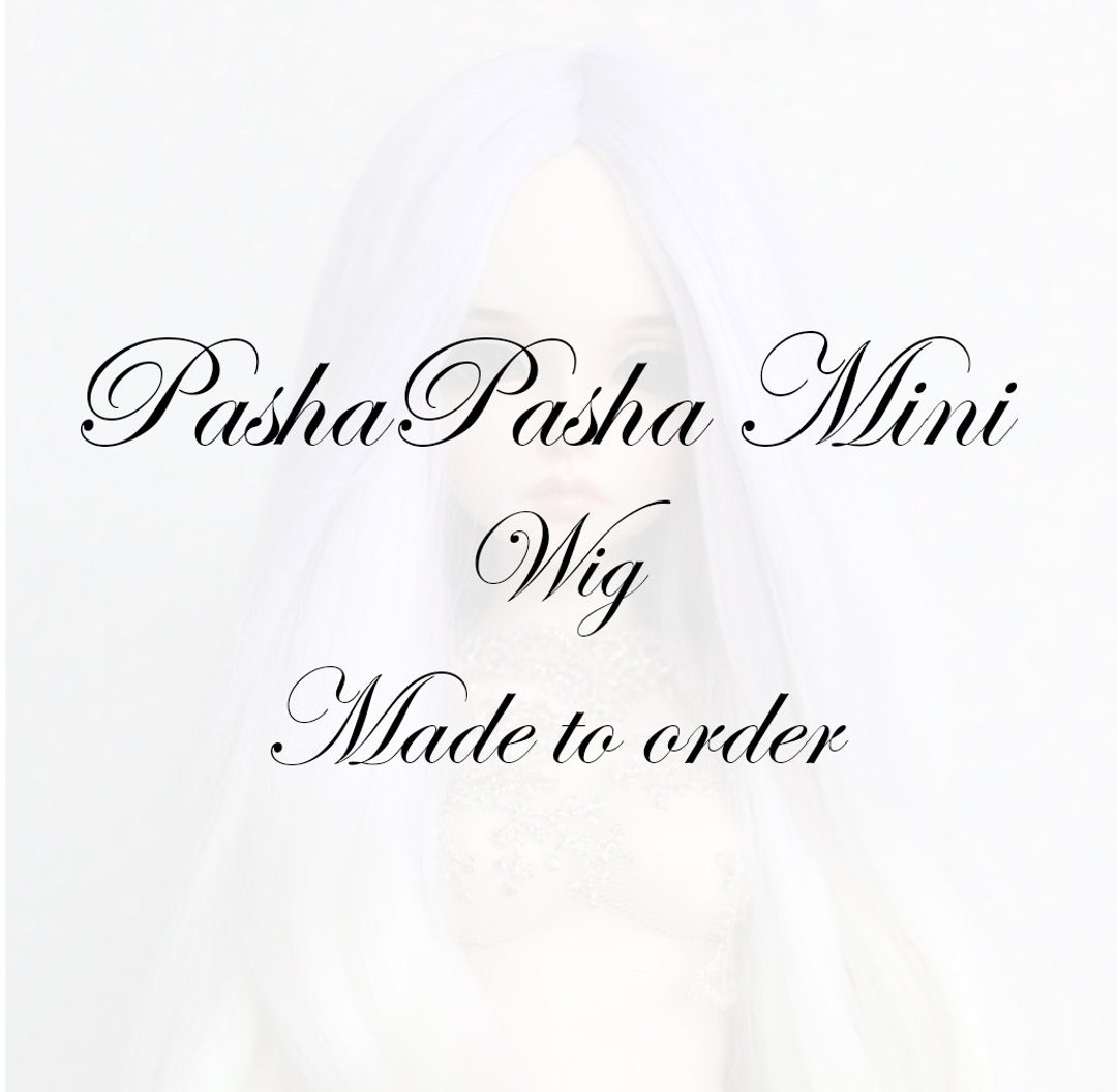 100% Alpaca Wig for Pasha Pasha Mini / Made to Order - Etsy