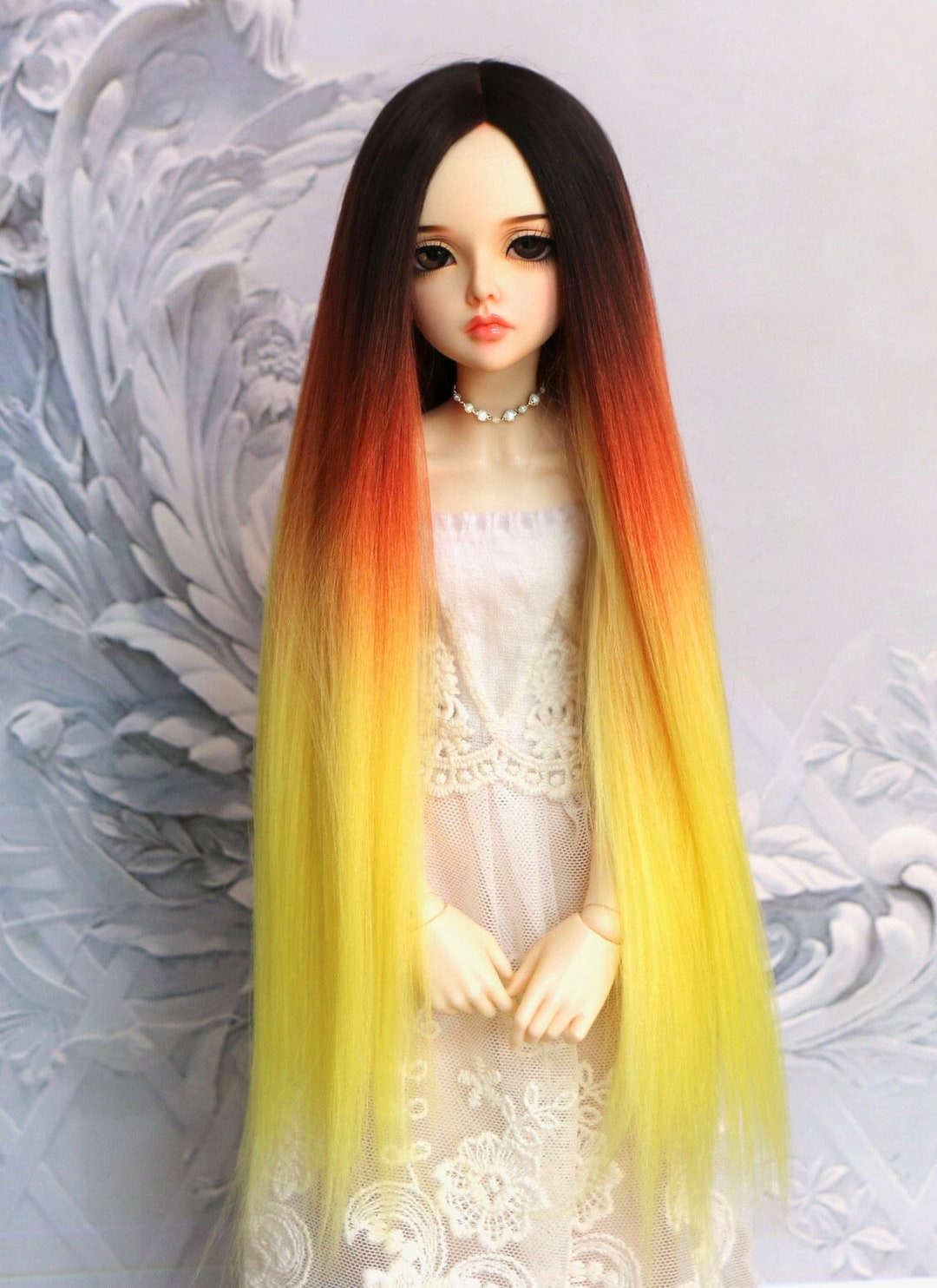 100% Alpaca Wig for Enchanted Doll, Popovy, Tender Creation, Pasha Pash ...