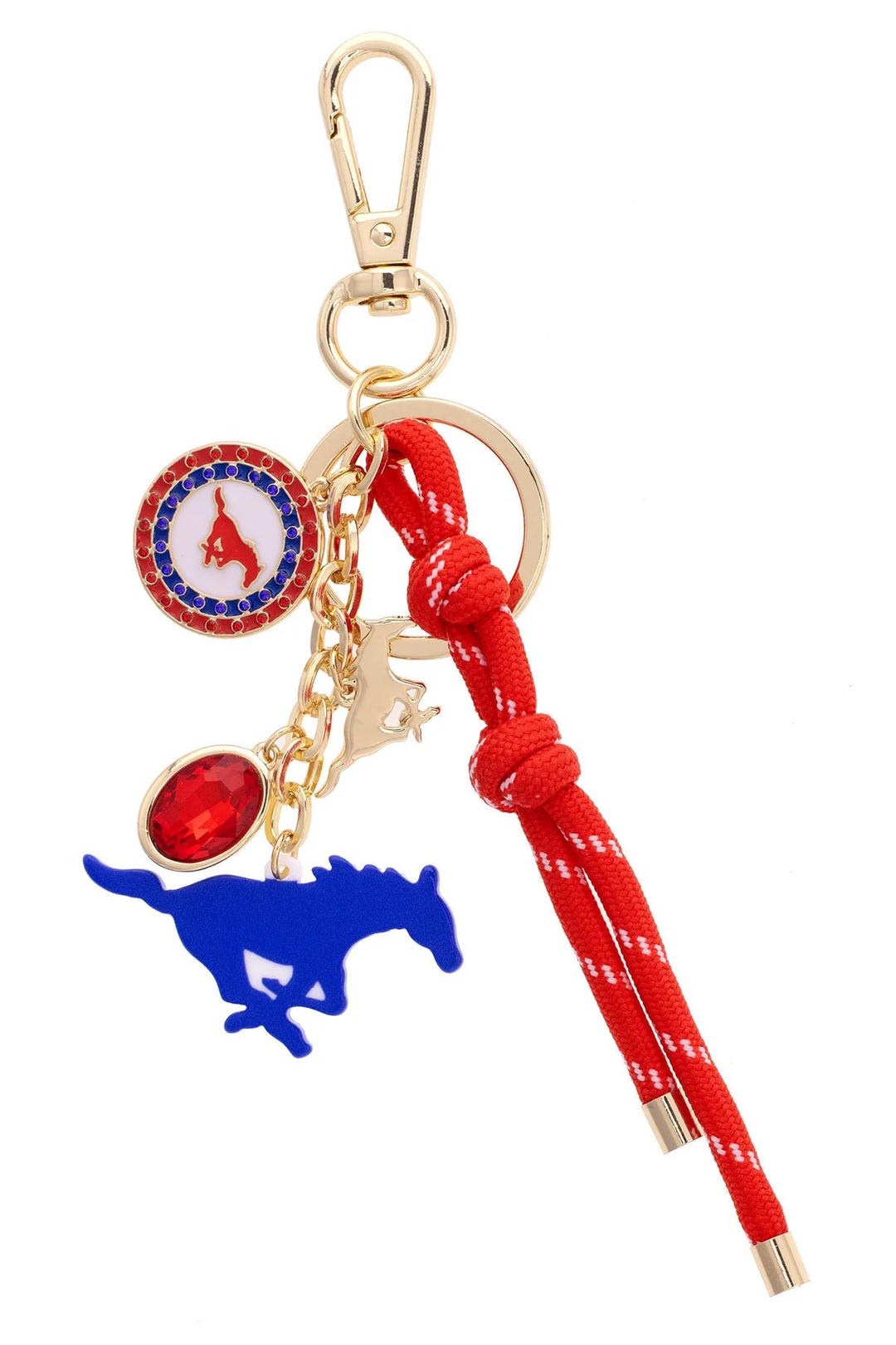 SMU Cluster Purse Charm-smu Key Ring-purse Charm-purse Charm-collegiate ...
