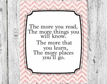 Reading corner quote | Etsy