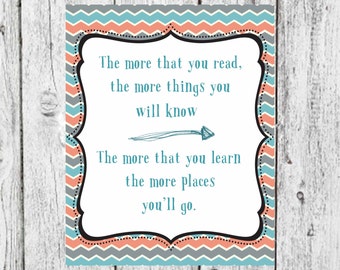 Reading corner quote | Etsy