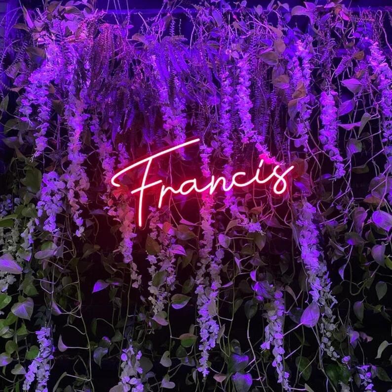 Custom Name Neon Sign Png,neon Name Sign Png,led Neon,neon Sign for ...