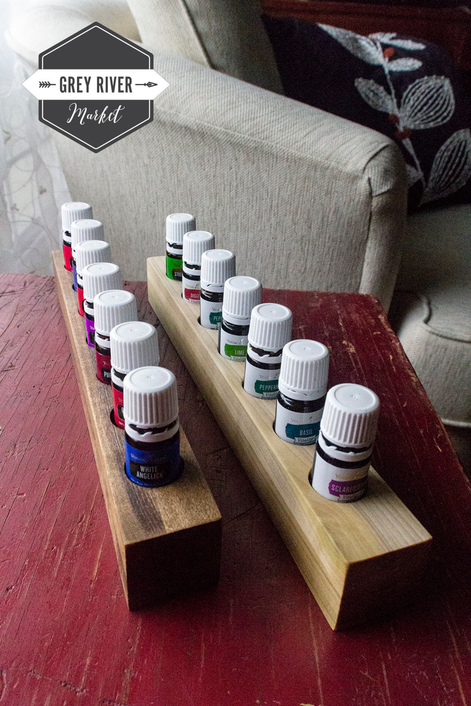 Essential Oils Rack for Young Living 12 24 or | Etsy