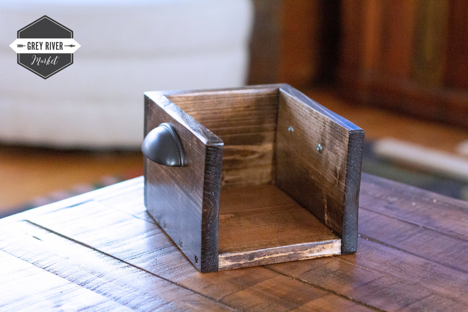 MINIATURE Bookshelf Box With Optional Rustic Iron - Etsy