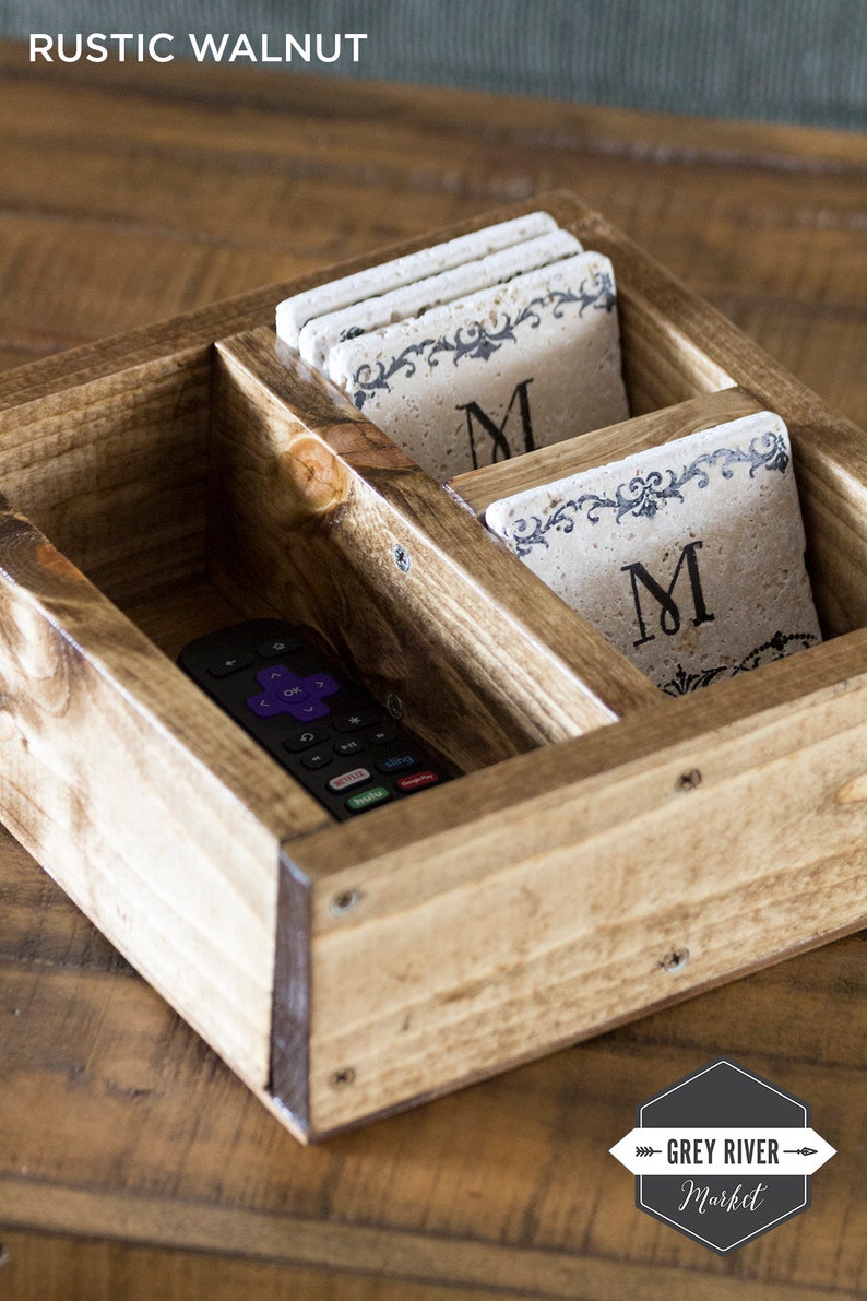 Small Remote Control Storage Box / Remote Control Storage / - Etsy