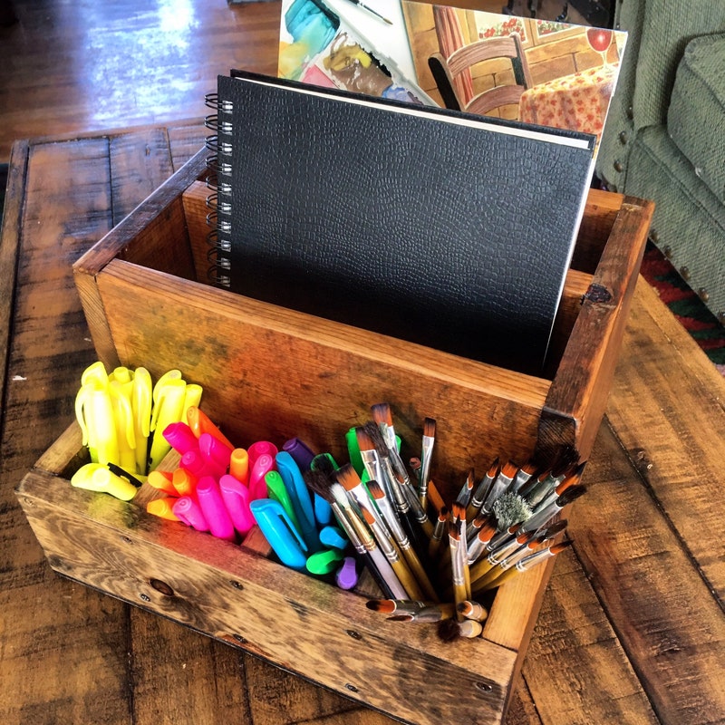 Wooden Organizer - Etsy