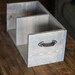 LARGE Tabletop Bookshelf Box With Center Divider and Optional Rustic ...