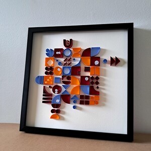 Wall Decor, Lovely Wall Art Gift for Everyone, Geometric Paper Art ...