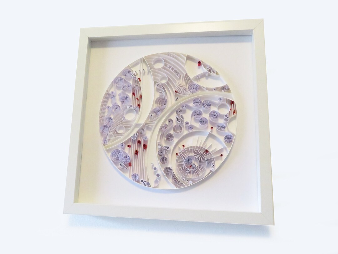 Paper Art, Vortex, 3D Paper Sculpture, Paper Craft, Home Decor ...
