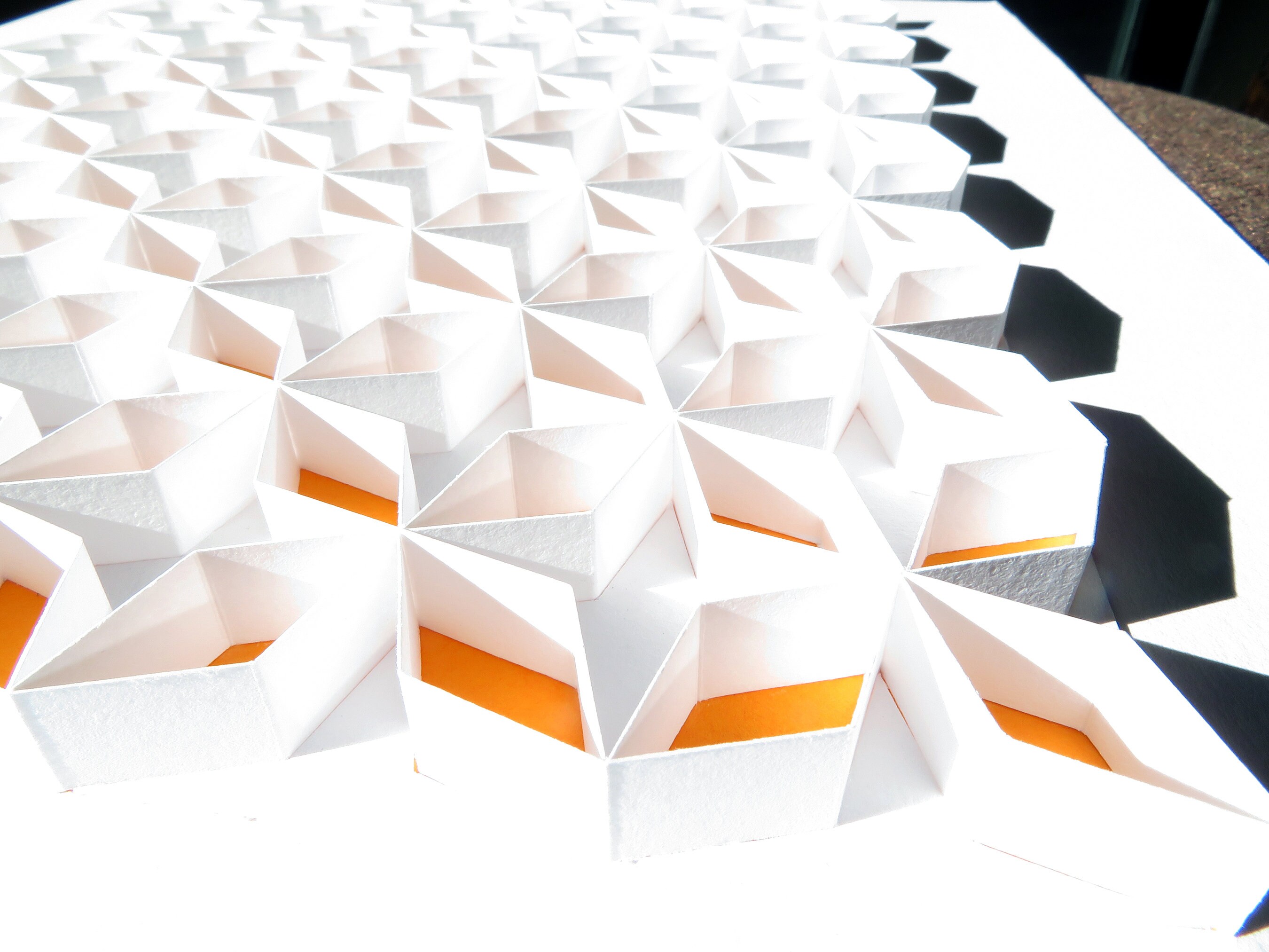 Geometric Art, Paper Artwork, 3D Paper Sculpture, Paper Craft ...