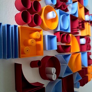 Wall Decor, Lovely Wall Art Gift for Everyone, Geometric Paper Art ...