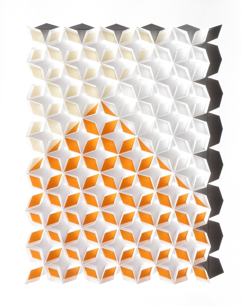 Geometric Art, Paper Artwork, 3D Paper Sculpture, Paper Craft ...