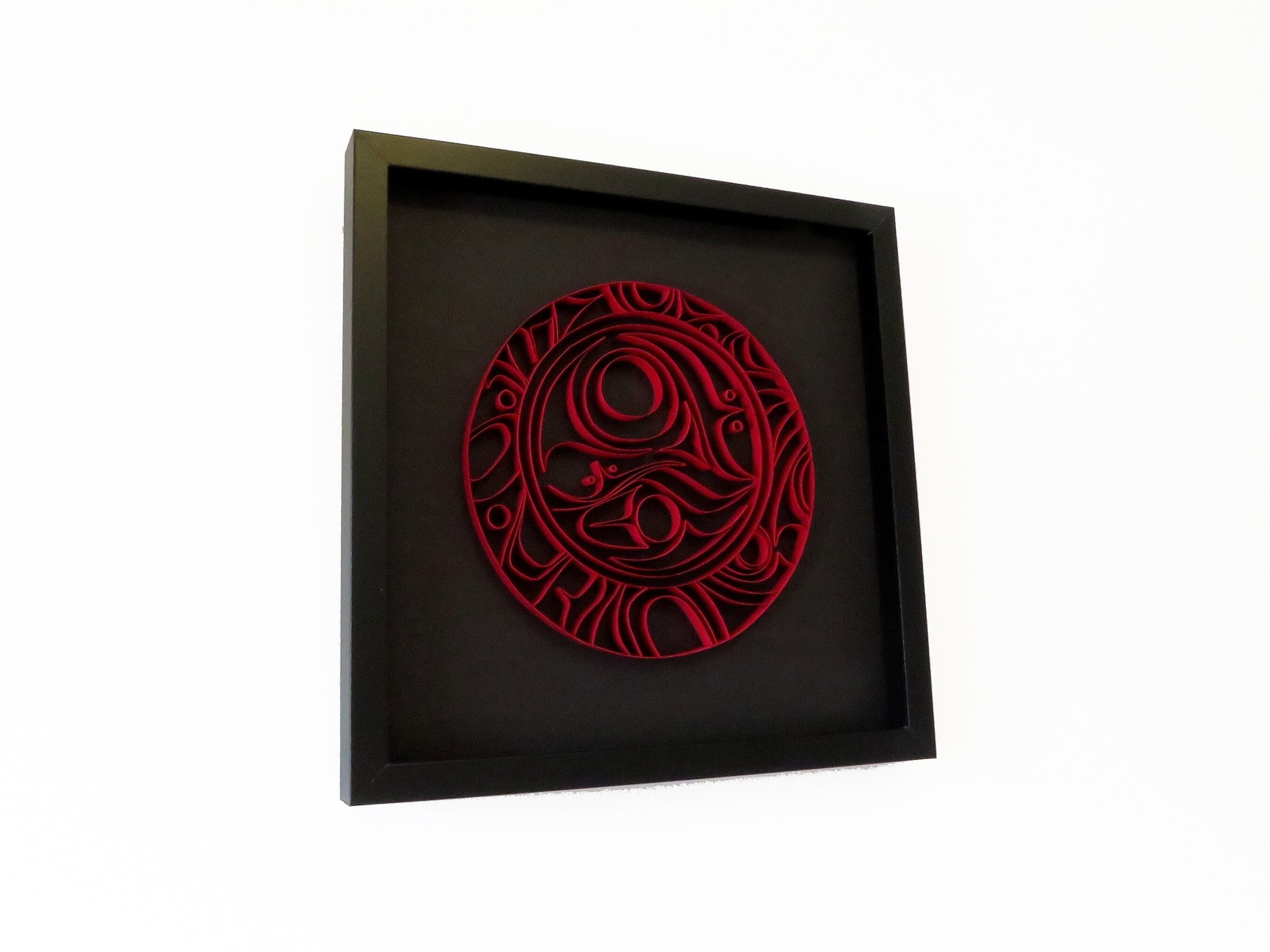 Northwest First Nations Art, Paper Art, Paper Artwork, 3D Paper ...