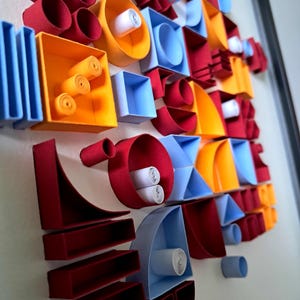 Wall Decor, Lovely Wall Art Gift for Everyone, Geometric Paper Art ...