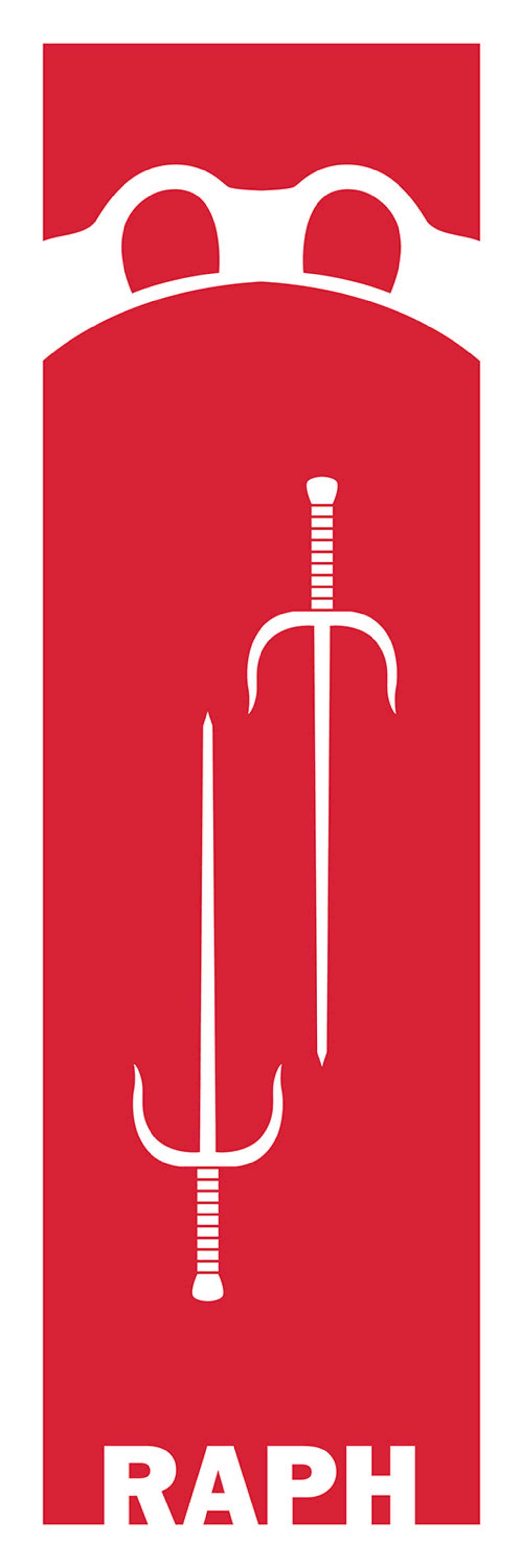 TMNT Minimalist: Teenage Mutant Ninja Turtles Weapons Set - Etsy