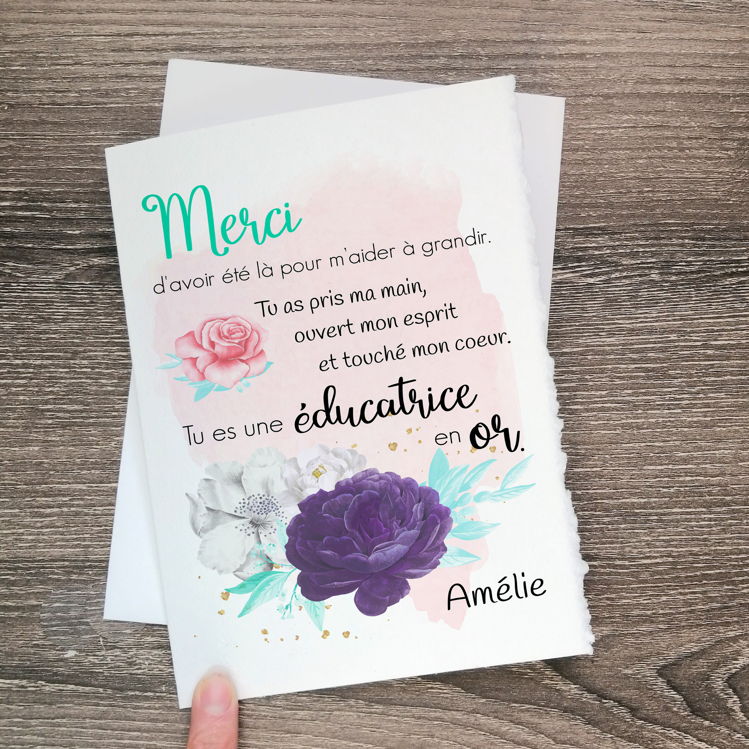 Cartes de souhait pour éducatrices cartes de souhait - Etsy Canada