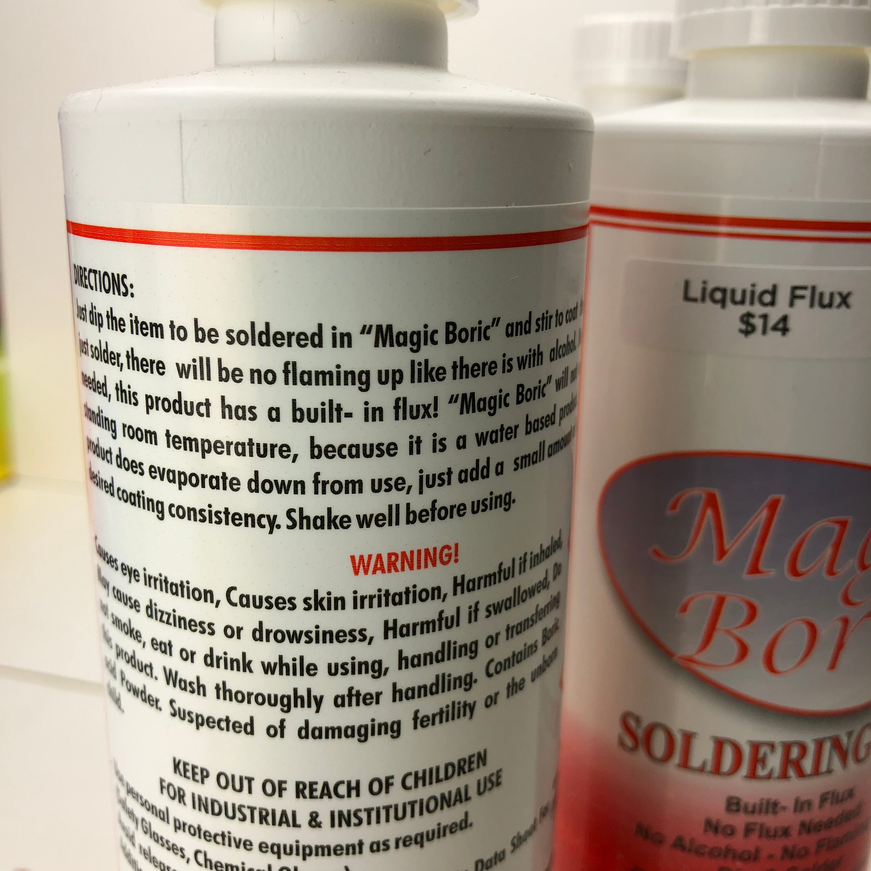 Liquid Flux, Our Favorite! Magic Boric Soldering Dip for Gold, Silver ...