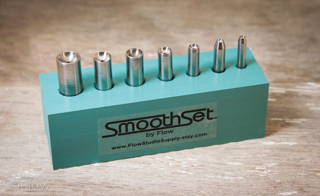 Stone-setting Punches for Quick & Easy Tube-setting, Seven Punch Set ...