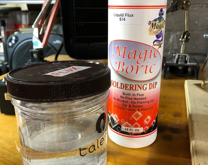 Liquid Flux Our Favorite Magic Boric Soldering Dip for Gold - Etsy