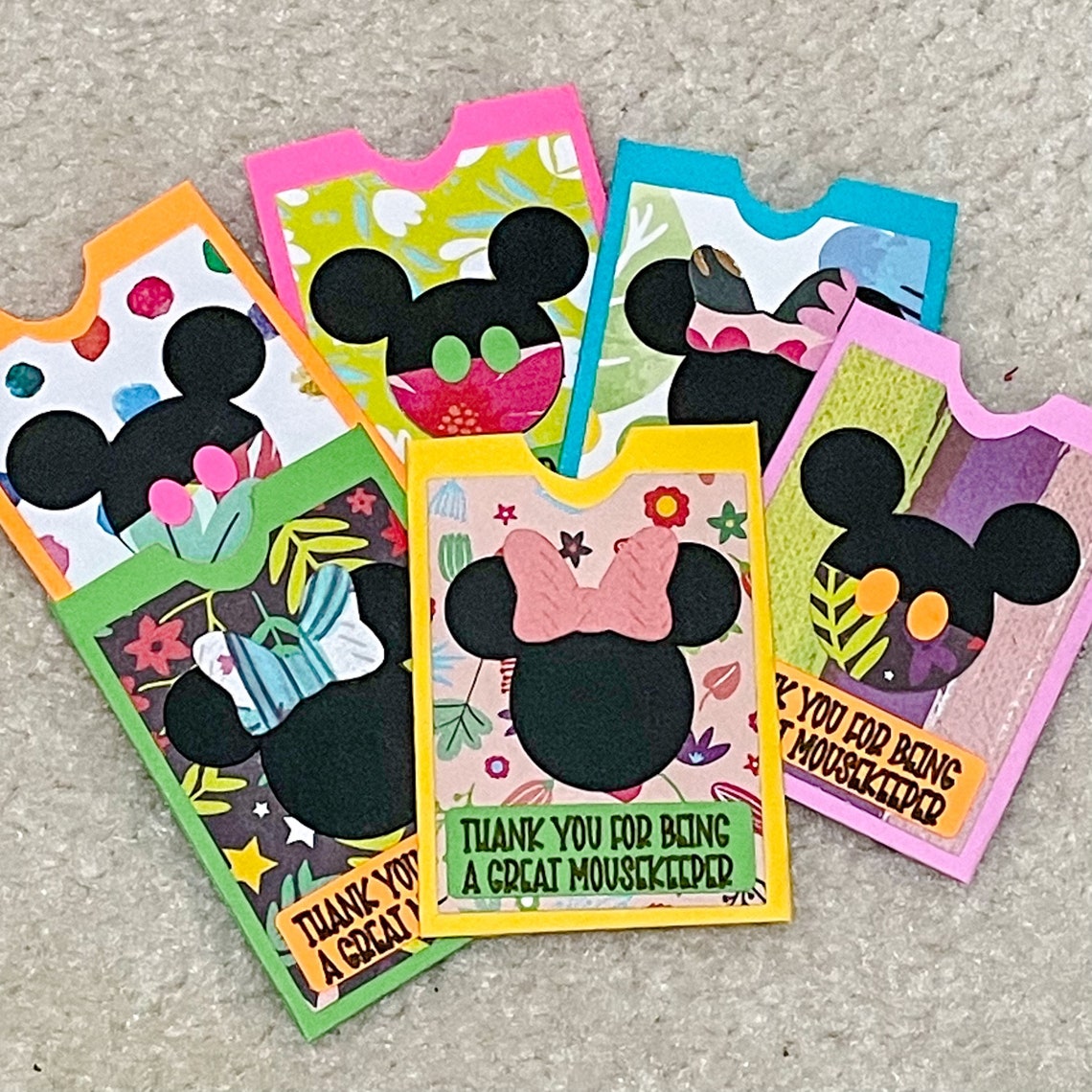 Mousekeeping Envelopes - Etsy