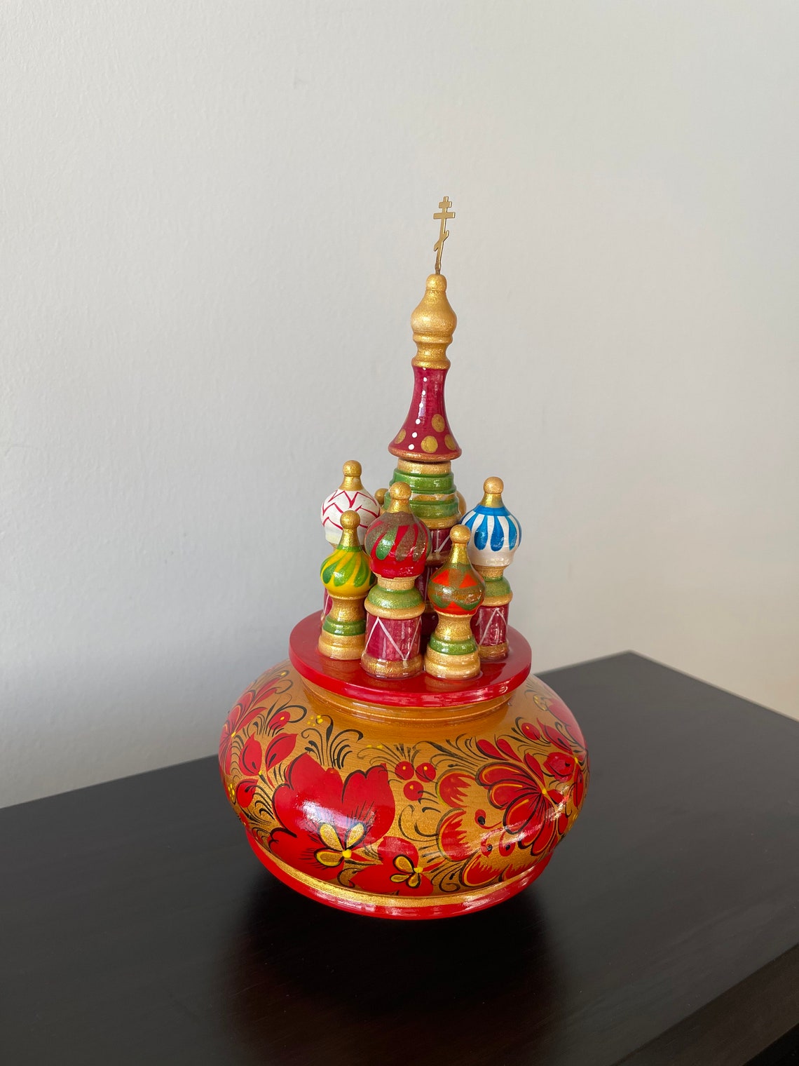 Russian Music Box Saint Basil's Russian Cathedral NEW - Etsy