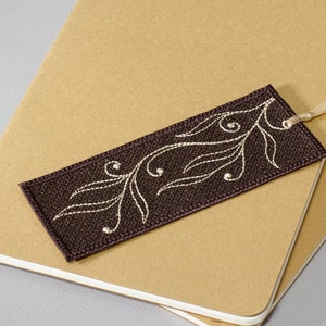 Bookmark Machine Embroidery Design - Etsy