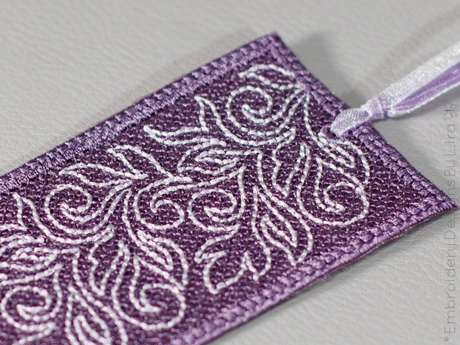 Bookmark Machine Embroidery Design - Etsy