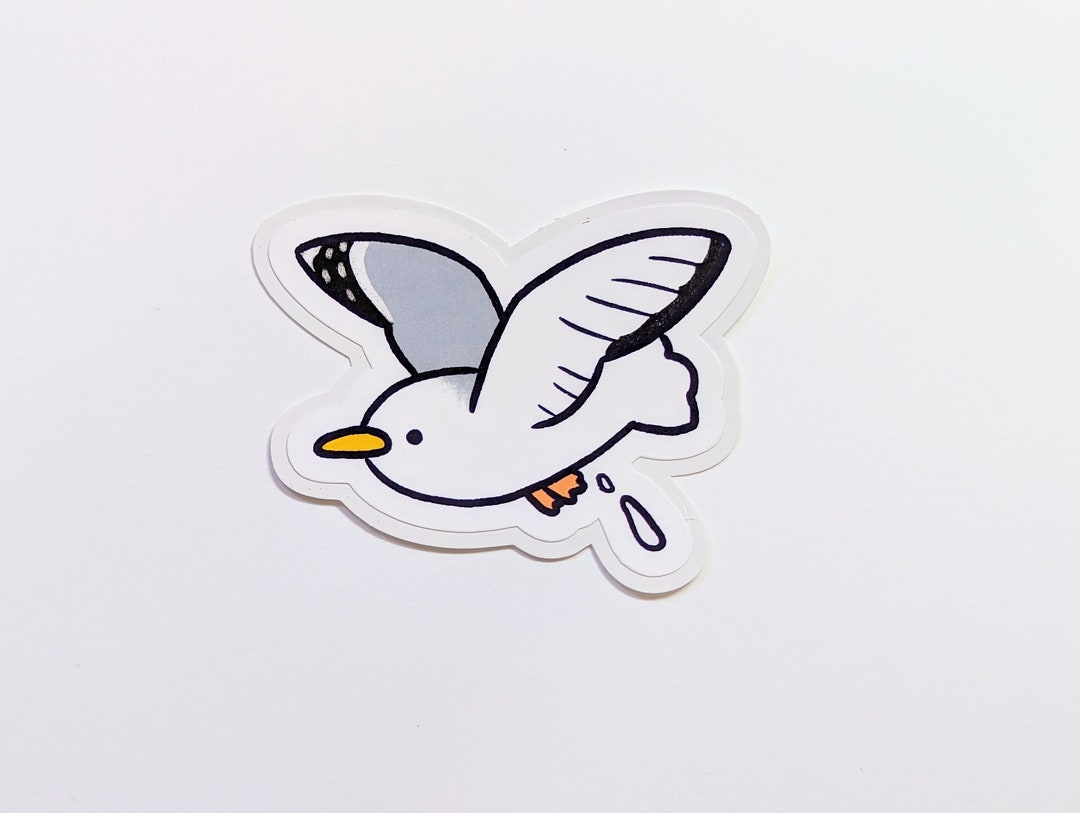Seagull Sticker - Etsy