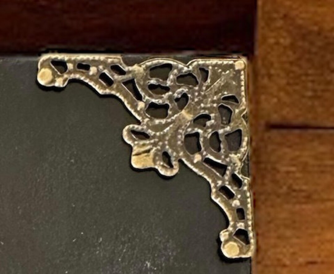 ADD ON Customization - Metal Book Corners - Etsy