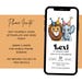 Editable Kangaroo Birthday Party Invitation Party Invite Digital ...