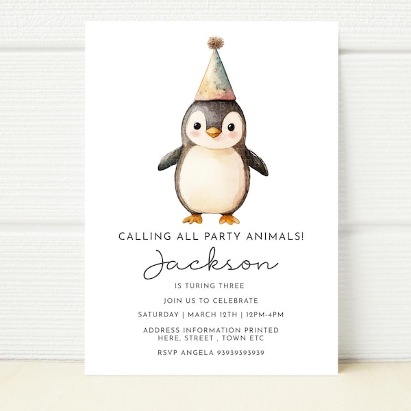 Paper Penguin - Etsy