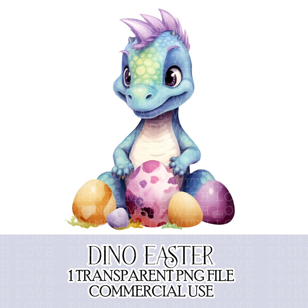 Dinosaur Easter PNG Sublimation Clipart Dino Easter Rawrsome Easter ...