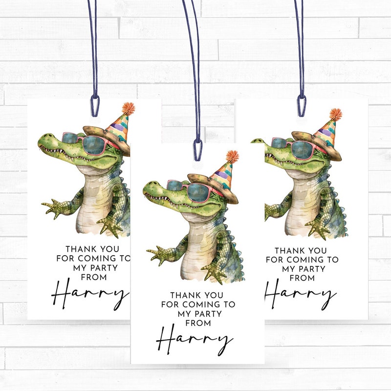 Alligator Favors - Etsy