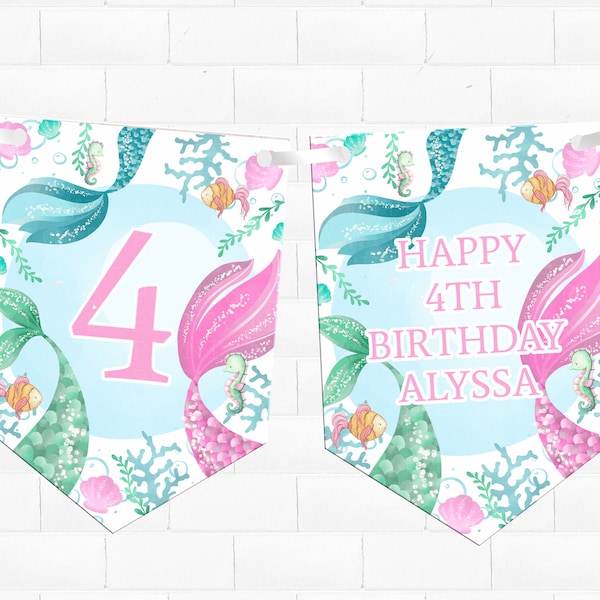 Mermaid Party Decor - Etsy