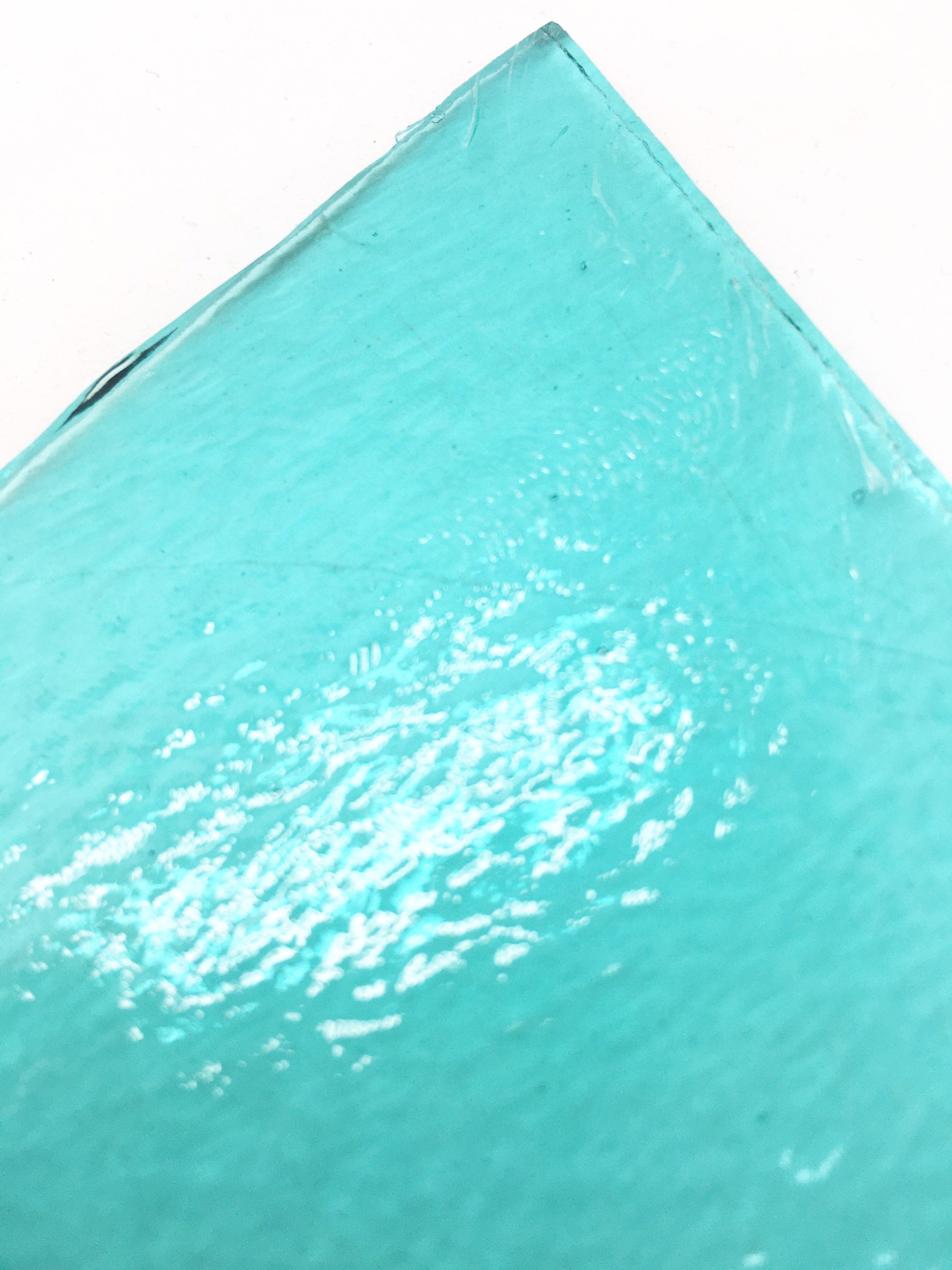 Blue Clear Glass Texture
