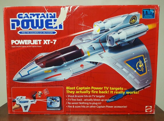 Captain Power: It was a toy spaceship/gun that came with a cassette ...