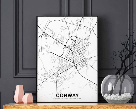 Conway South Carolina Map