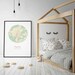 MAGLAJ Bosnia Herzegovina Map Poster Wall Decor Design Modern Minimal ...