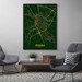 KRANJ Slovenia Map Poster Color Hometown City Print Modern Home Decor ...