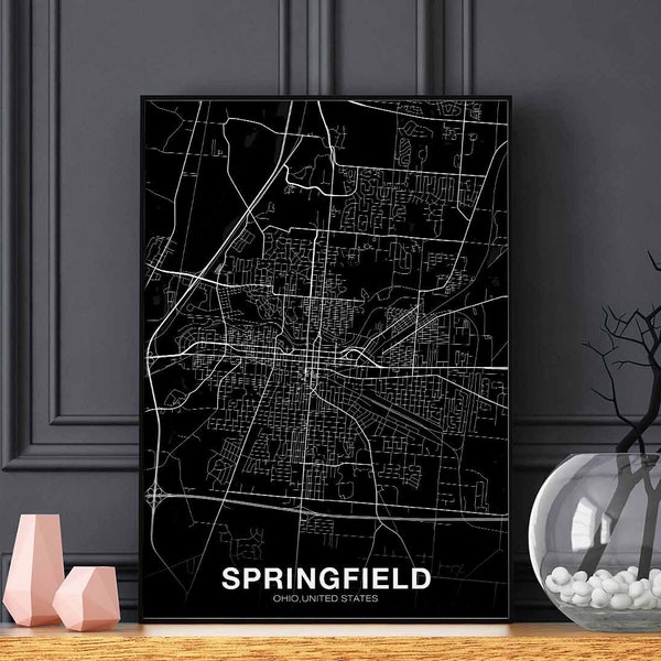 Springfield Ohio Wall Art - Etsy