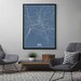 BO Sierra Leone Map Poster Color Hometown City Print Modern - Etsy