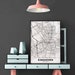 EINDHOVEN NETHERLANDS Map Poster Hometown City Print Modern - Etsy