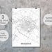 MODENA Italy Map Poster Hometown City Print Modern Home Decor Office ...