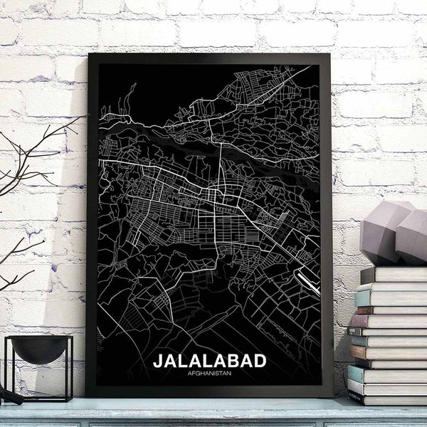 Jalalabad City Map - Etsy