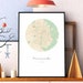 TOOWOOMBA Australia Map Poster Wall Decor Design Modern Minimal Nordic ...