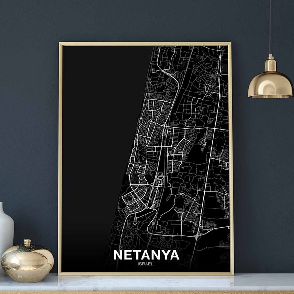 Large Wall Map of Israel - Etsy