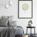 MAGLAJ Bosnia Herzegovina Map Poster Wall Decor Design Modern Minimal ...