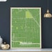RIBE Denmark Map Poster Hometown City Print Modern Home Decor Office ...