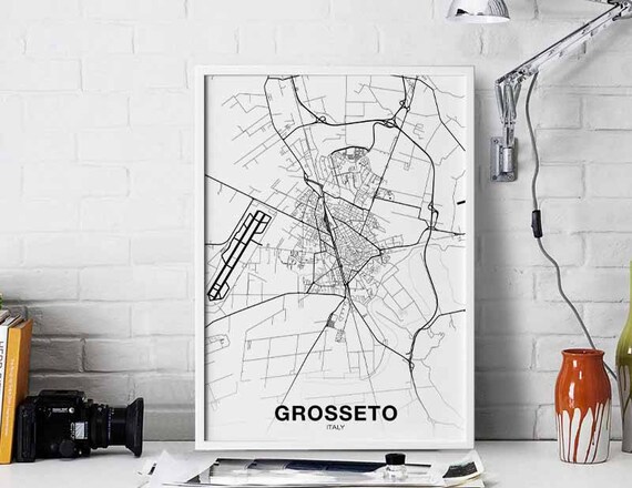 Grosseto Tourist Map