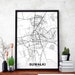 SUWAŁKI Suwalki Poland Map Poster Hometown City Print Modern - Etsy